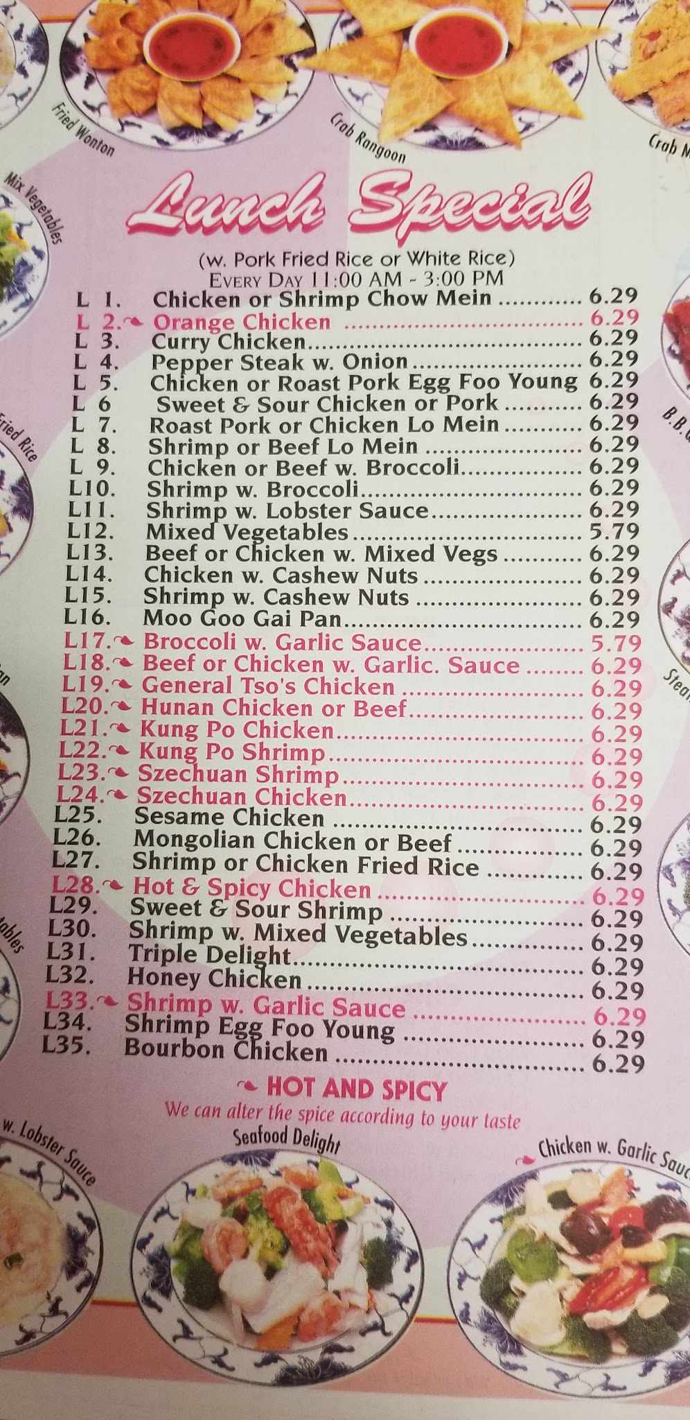 Main Moon Chinese Restaurant - Local Chinese Foods